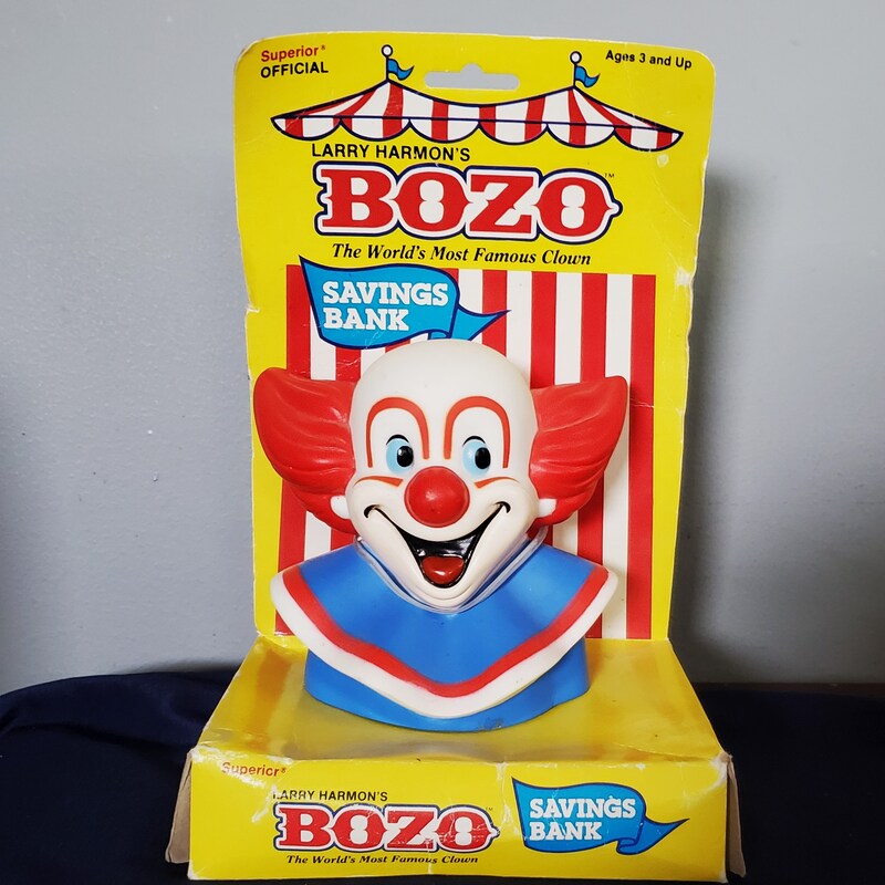 Bozo the Clown - Etsy