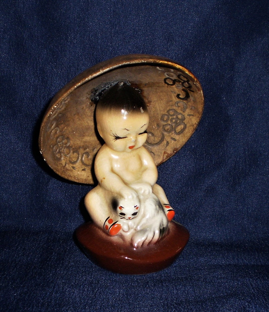 Vintage Josef Pitty Sing Figurine - Etsy