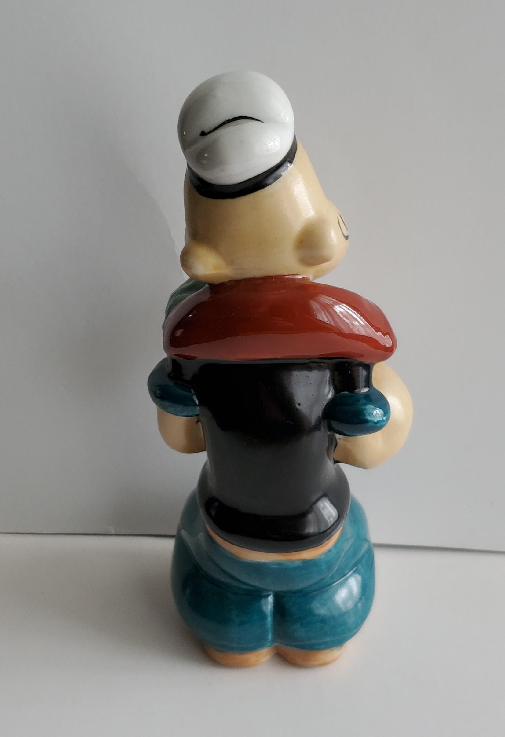 Vintage Popeye Statue - Etsy