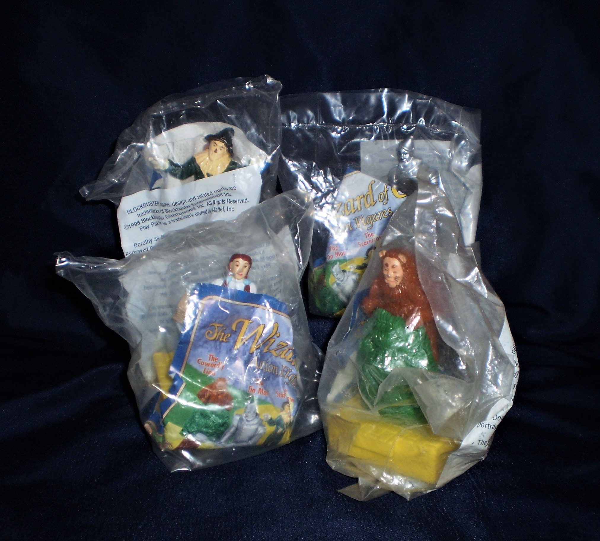 Vintage Blockbuster Video Wizard of Oz Figures - Etsy