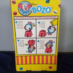 Vintage Bozo the Clown Gumball Machine - Etsy