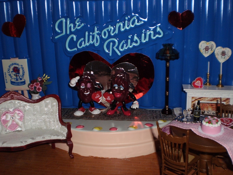 California Raisins, Valentine Set - Stage & Props Not Included - Etsy