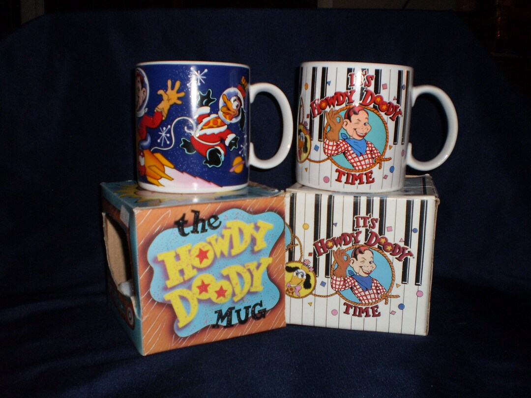 Howdy Doody Ceramic Mugs - Sold Separately - Etsy