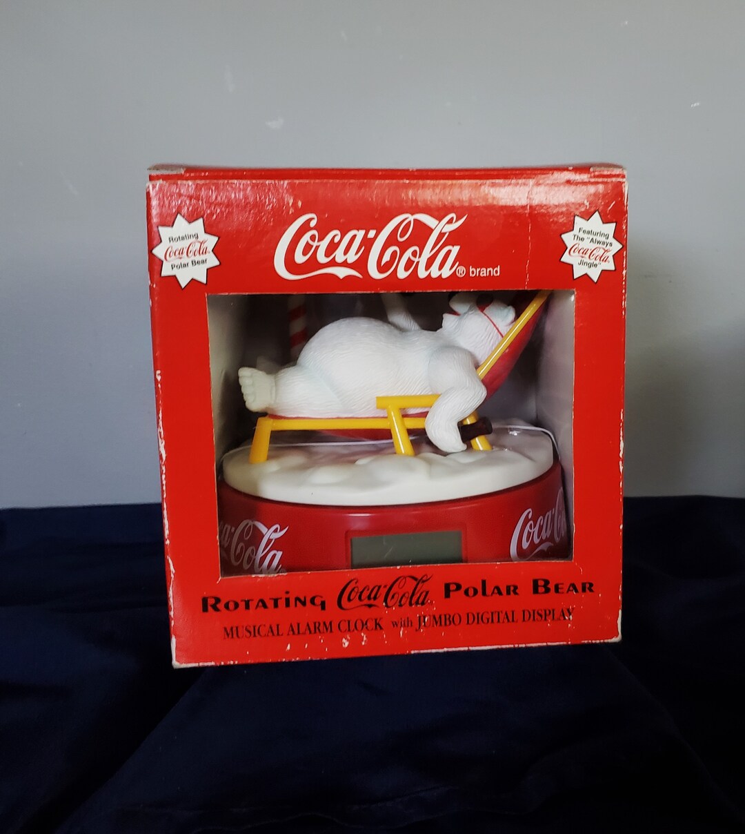 Vintage Coca Cola Polar Bear Alarm Clock - Etsy