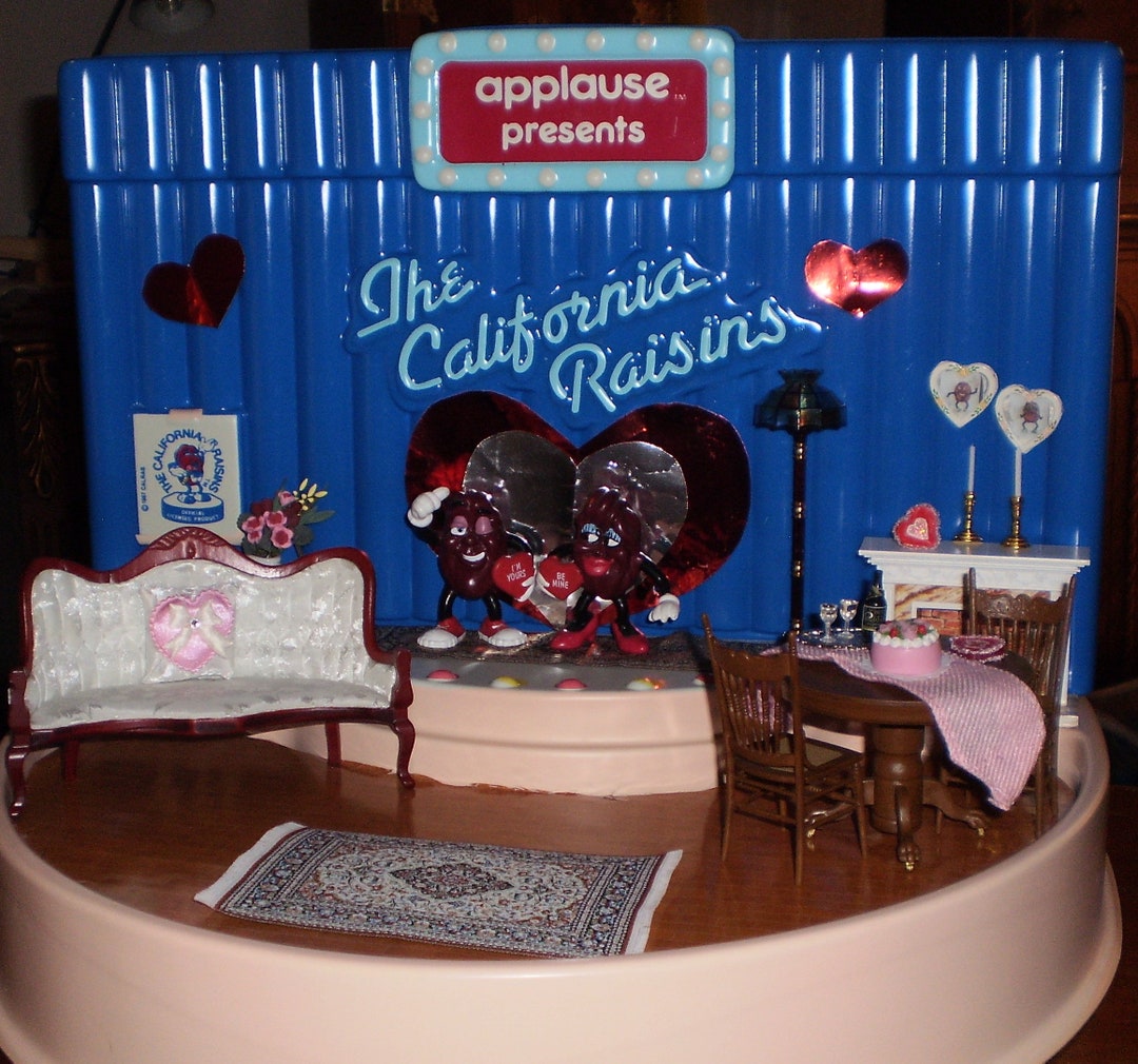 California Raisins, Valentine Set - Stage & Props Not Included - Etsy