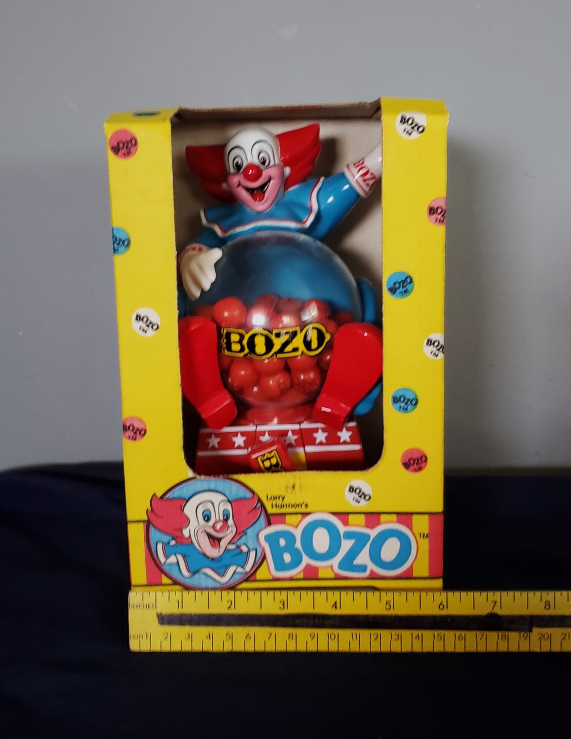 Vintage Bozo the Clown Gumball Machine - Etsy