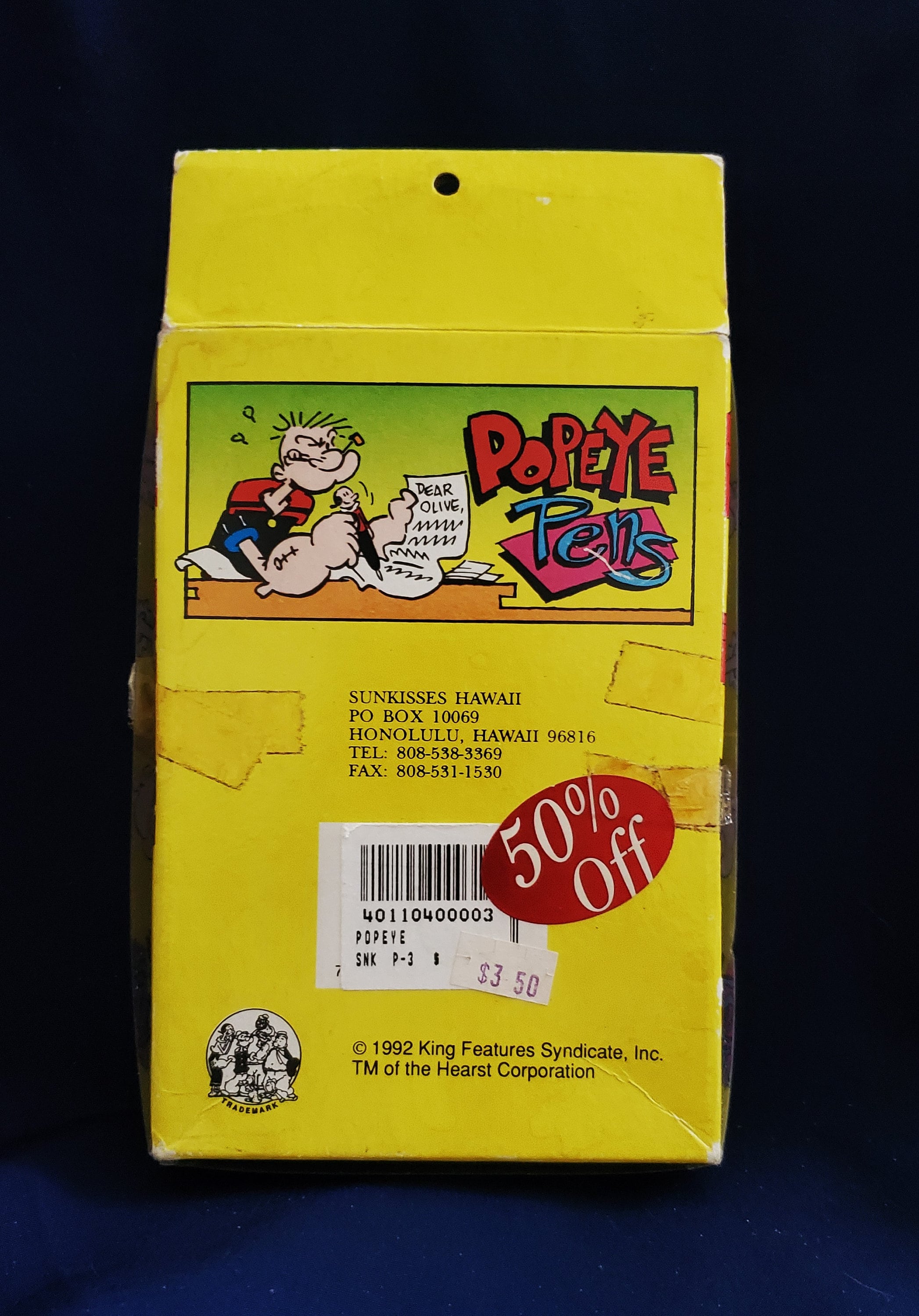 Vintage Popeye Pens - Etsy