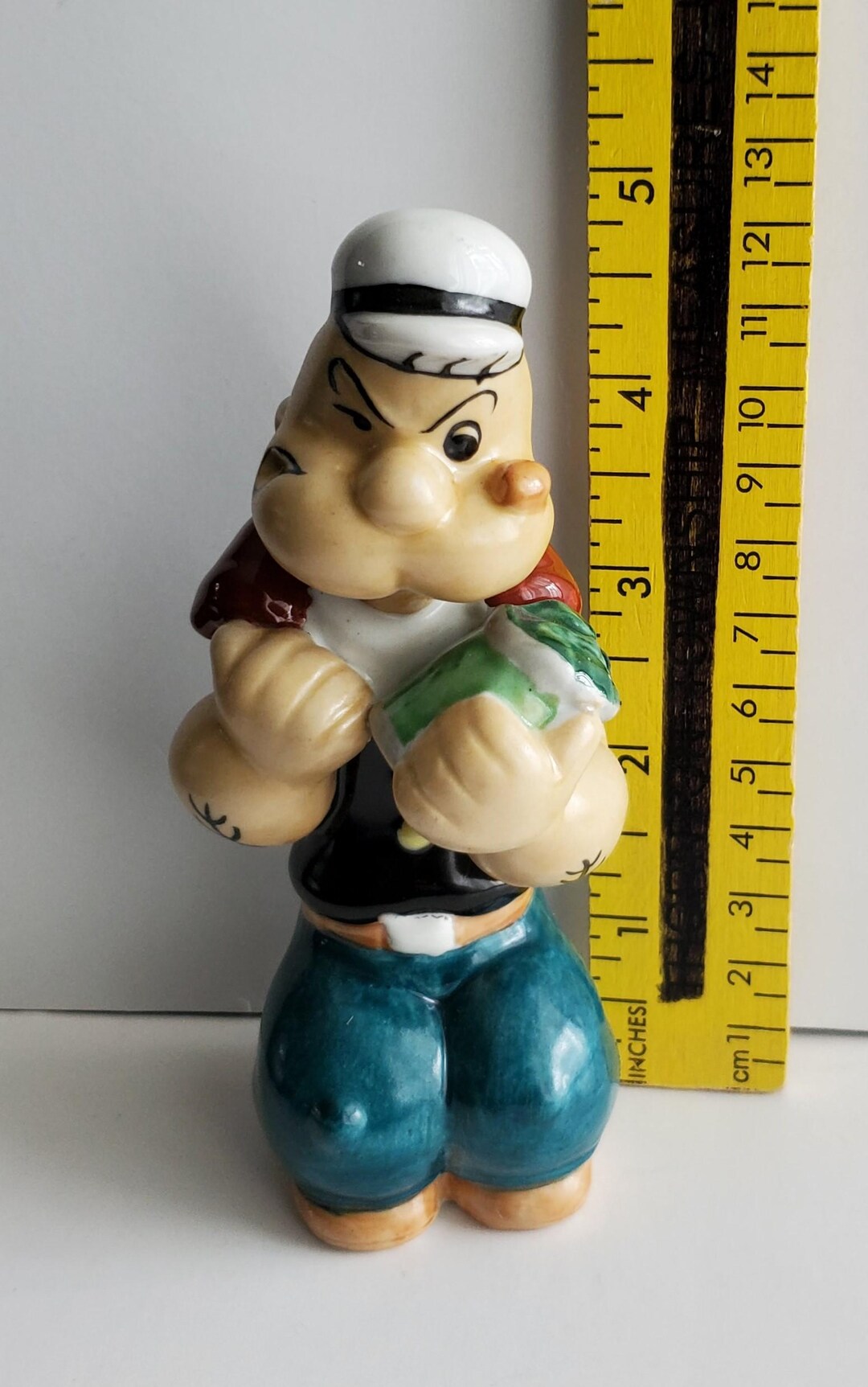 Vintage Popeye Statue - Etsy