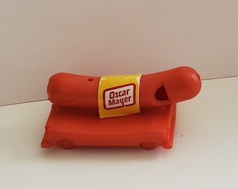 Vintage Oscar Mayer Wienermobile Whistle NEW, Sealed Weinermobile Whistle Wiener Whistle Wienie ...