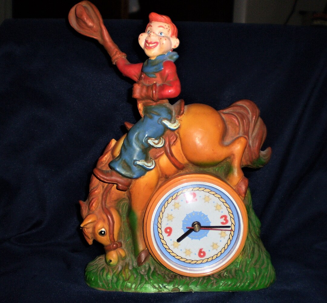 Vintage Howdy Doody Clock - Etsy