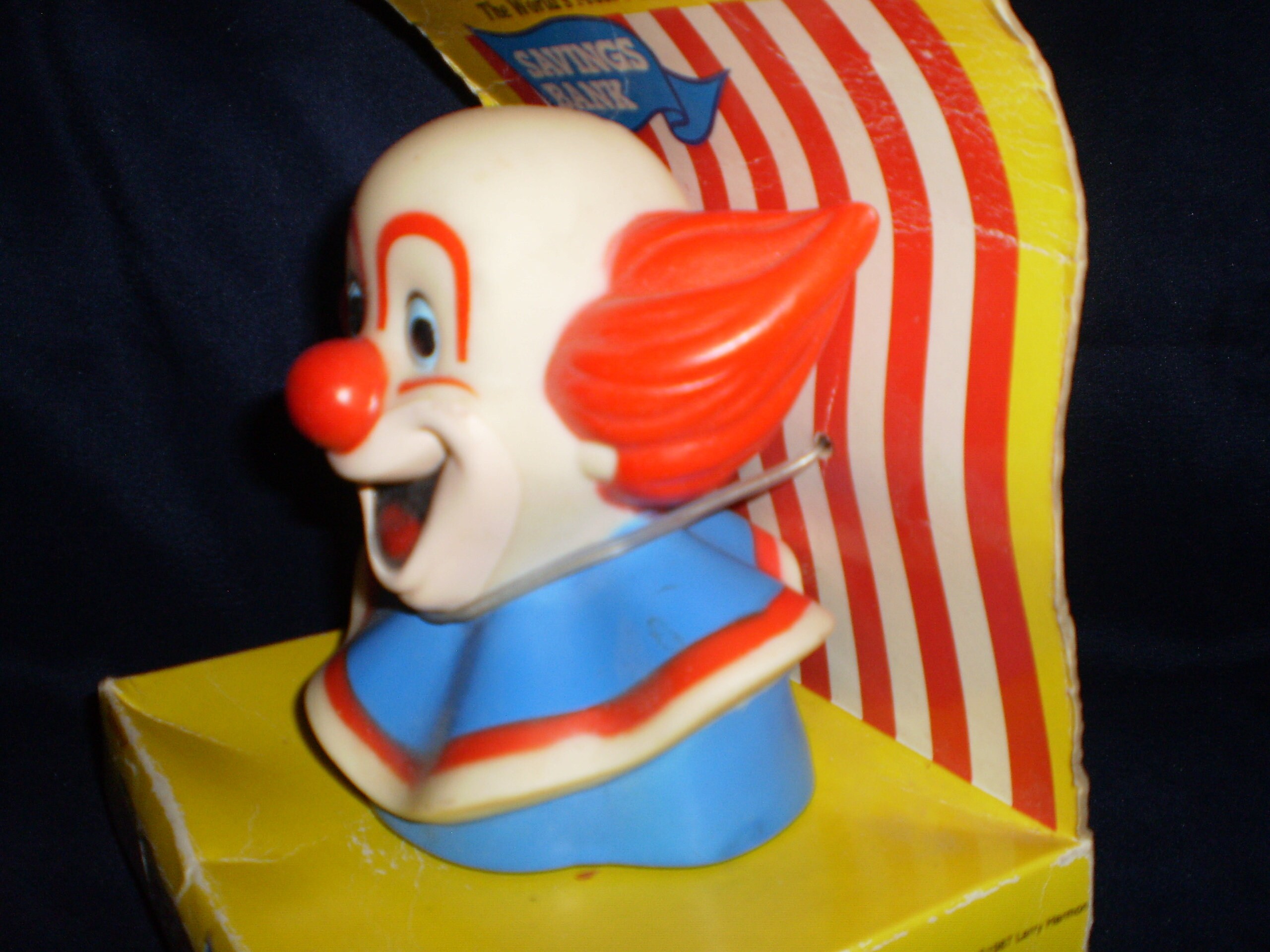 Vintage Bozo the Clown Coin Bank - Etsy