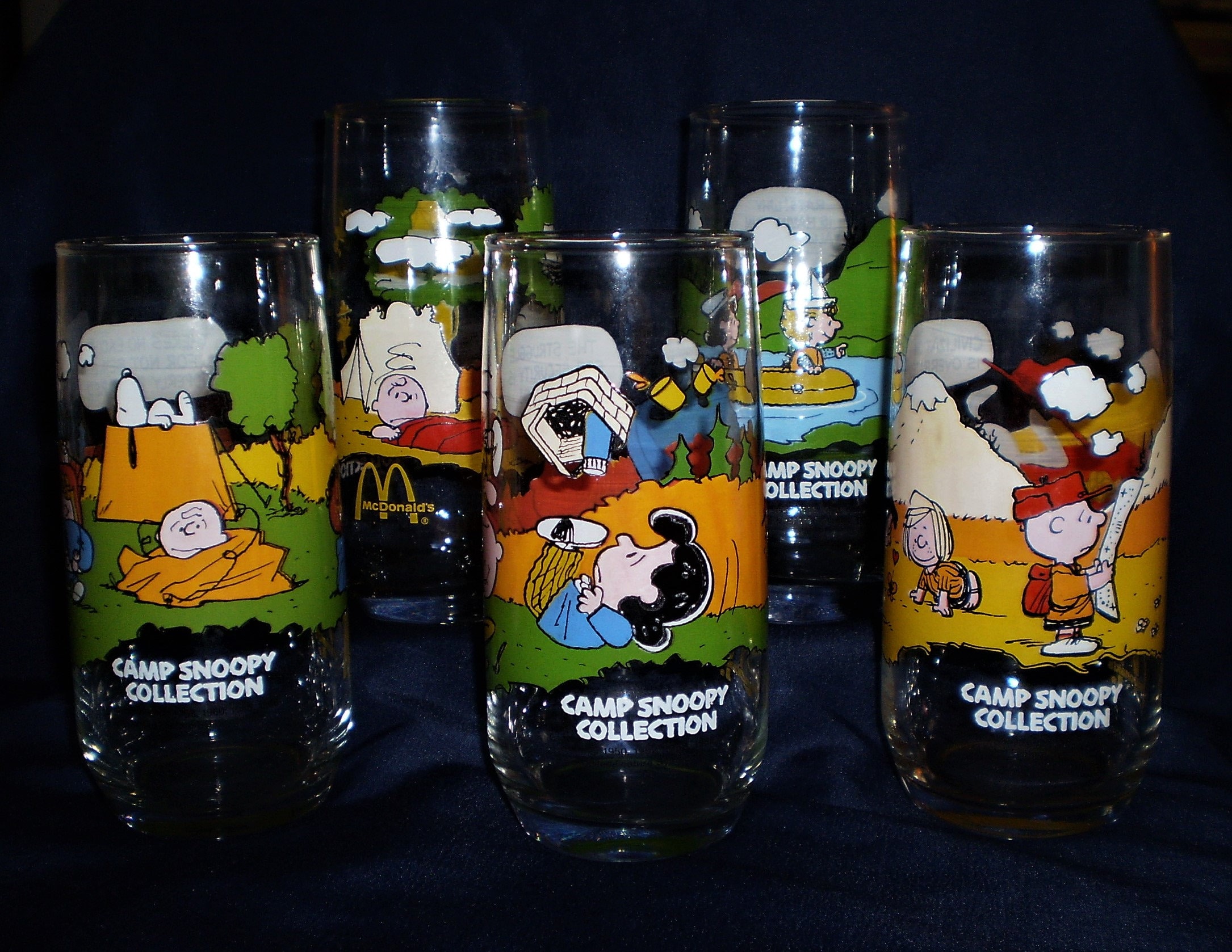 Charlie Brown Camp Snoopy Glasses - Etsy