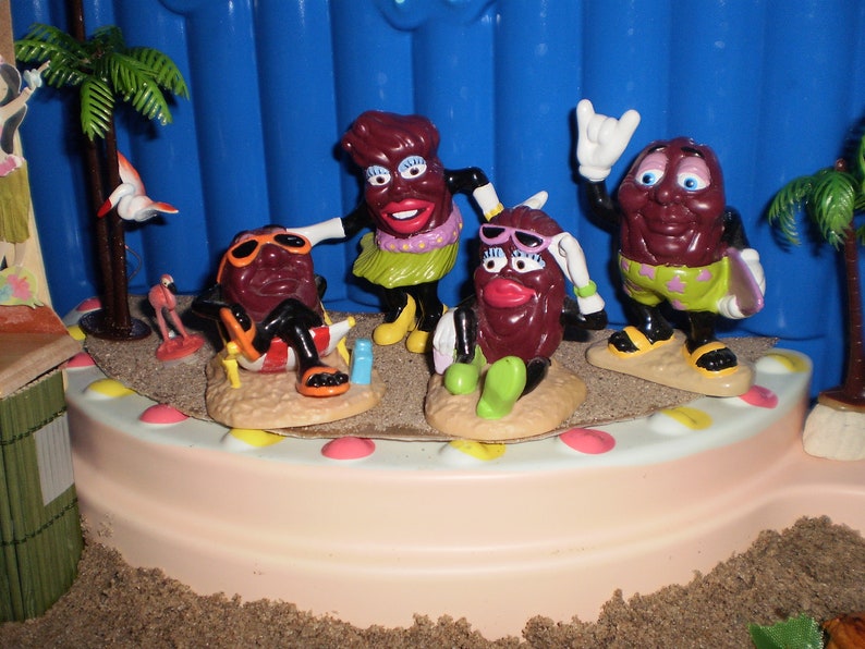 California Raisins Luau Raisins Stage & Props Not Included - Etsy UK