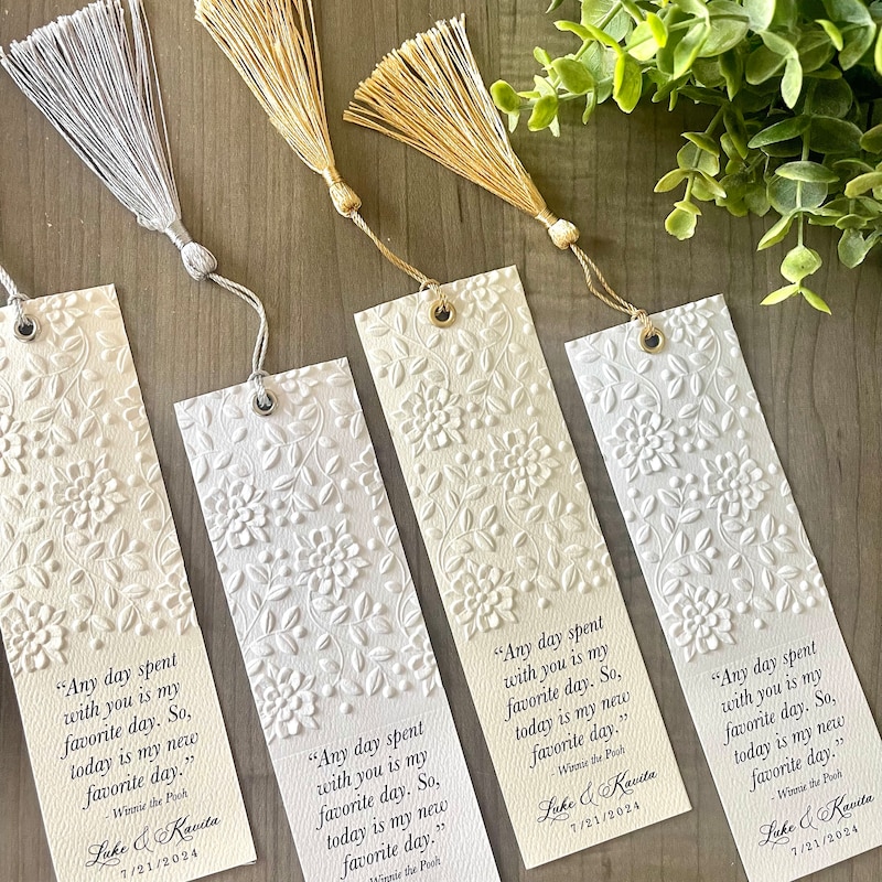 Party Favor Bookmark - Etsy