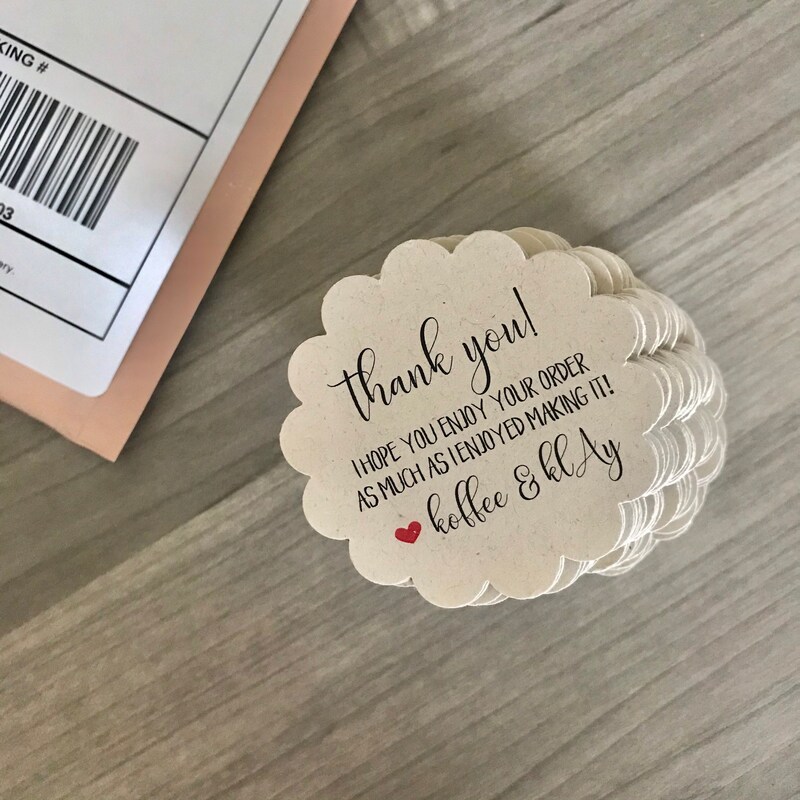 Package Insert - Etsy