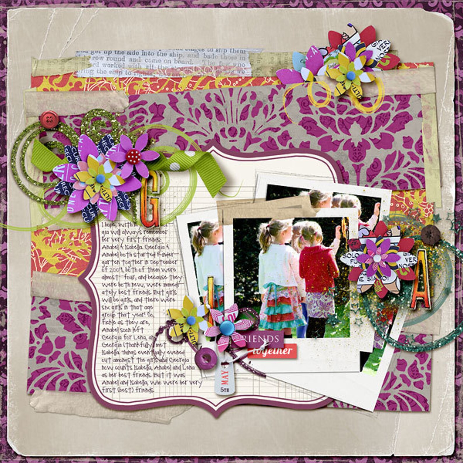 Journal Graph Cards Vol 2 Digital Scrapbooking Elements - Etsy