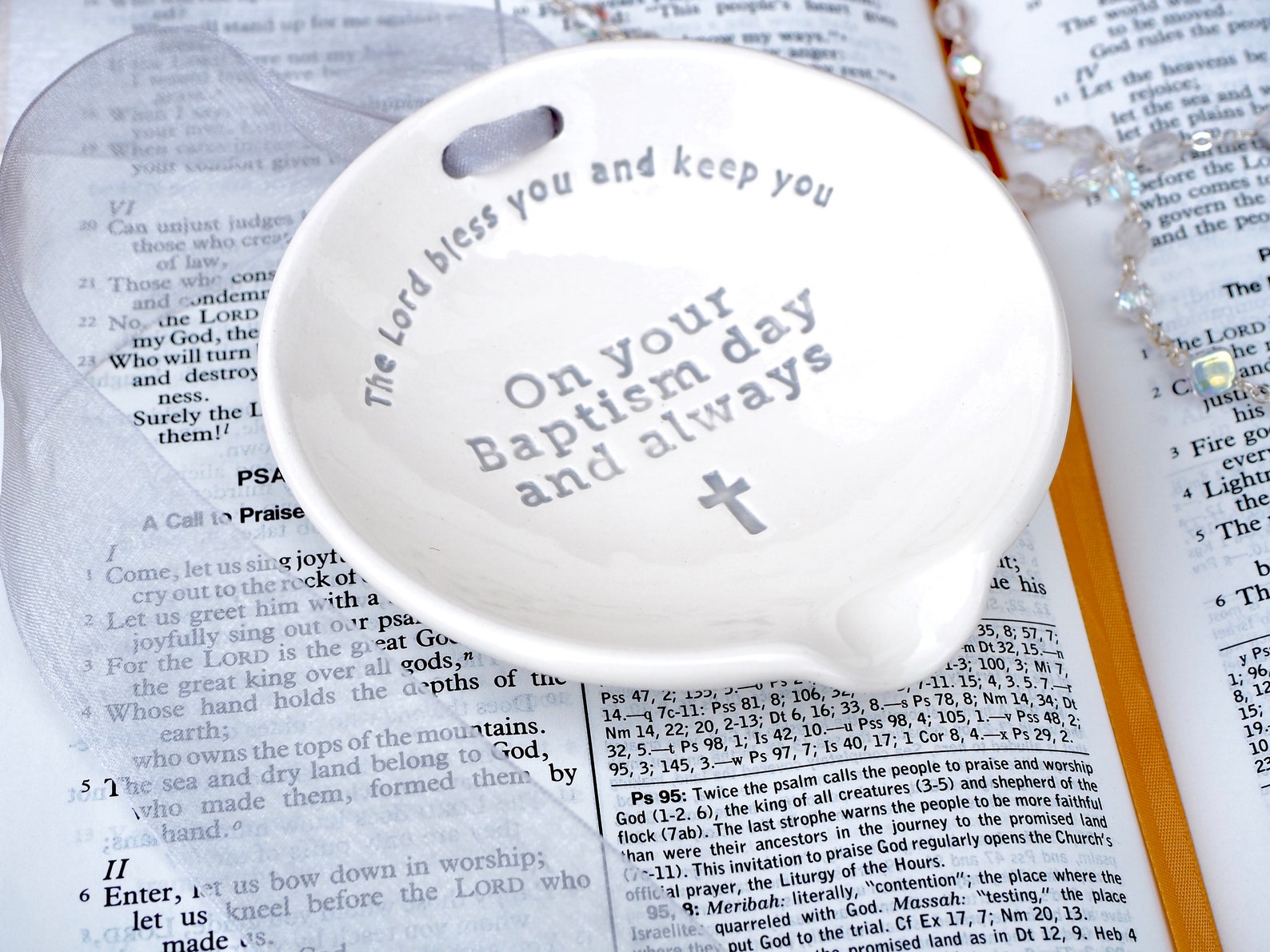Ready to Ship Baptism Bowl™ Ceramic Bowl for Pouring | Etsy