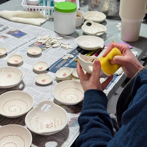 Personalized Ceramic Engagement Ring Dish: Wedding Ring Holder Catholic ...