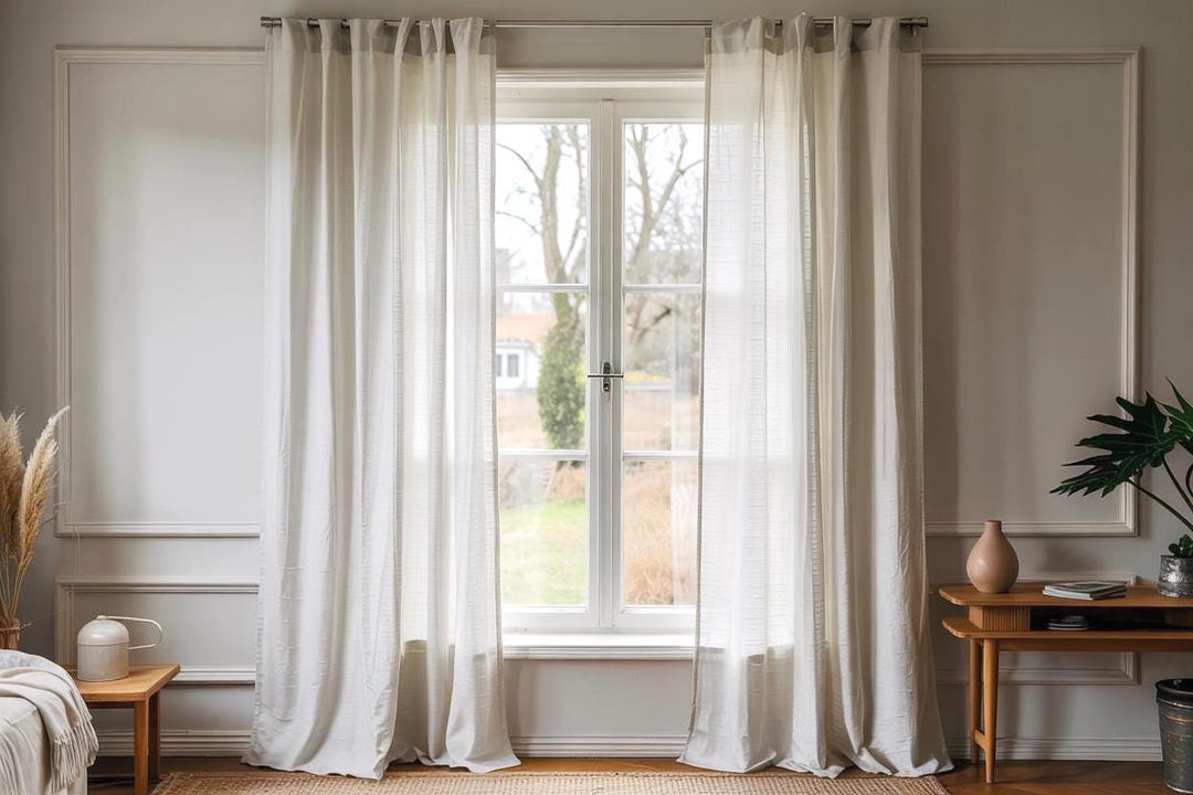 Editable Curtain Mockup | PSD Curtain Template | Linen Fabric Mockup ...