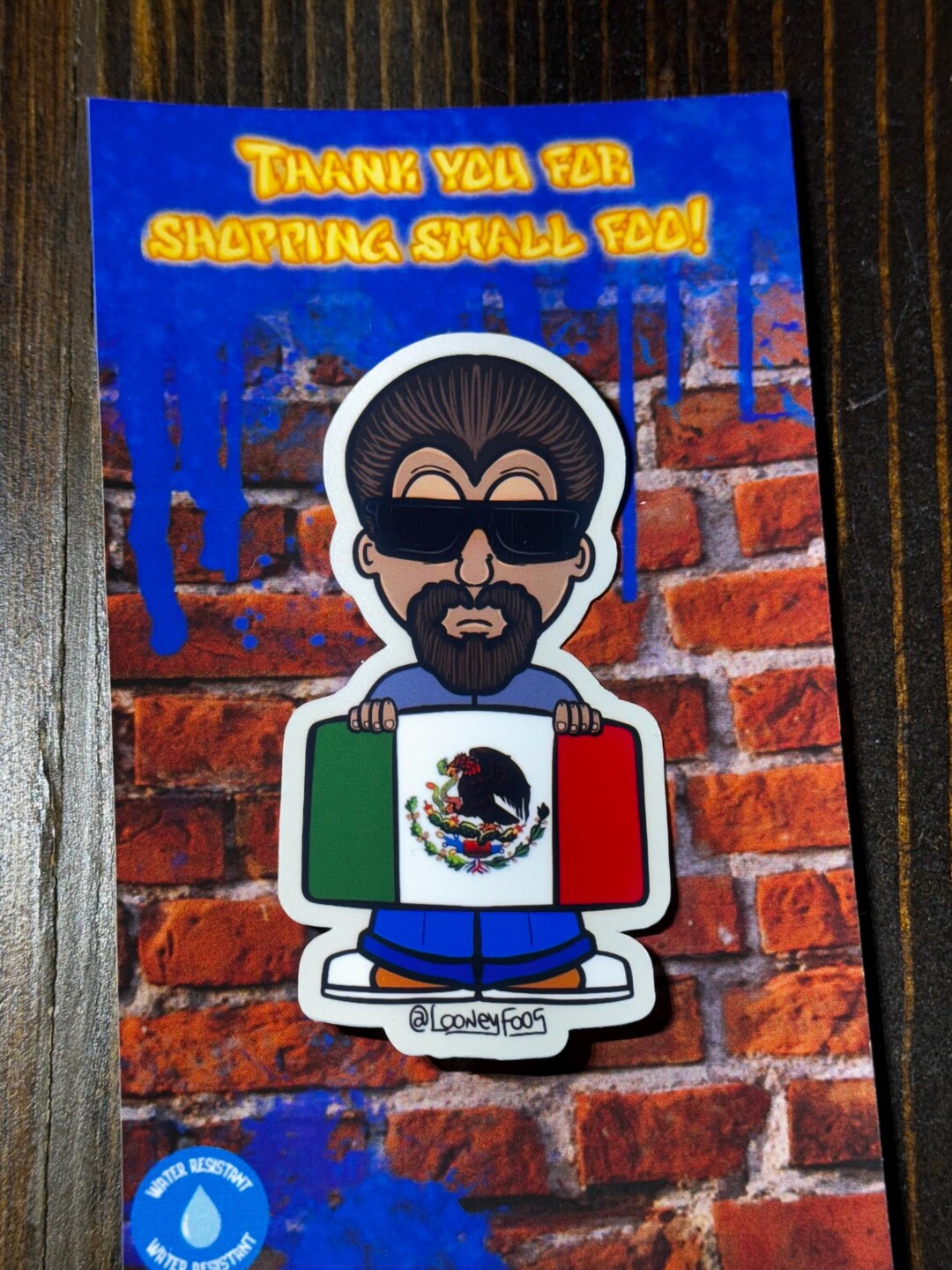 Perrito Sticker: Mexican American Chicano Art - Looney Foos - Etsy ...