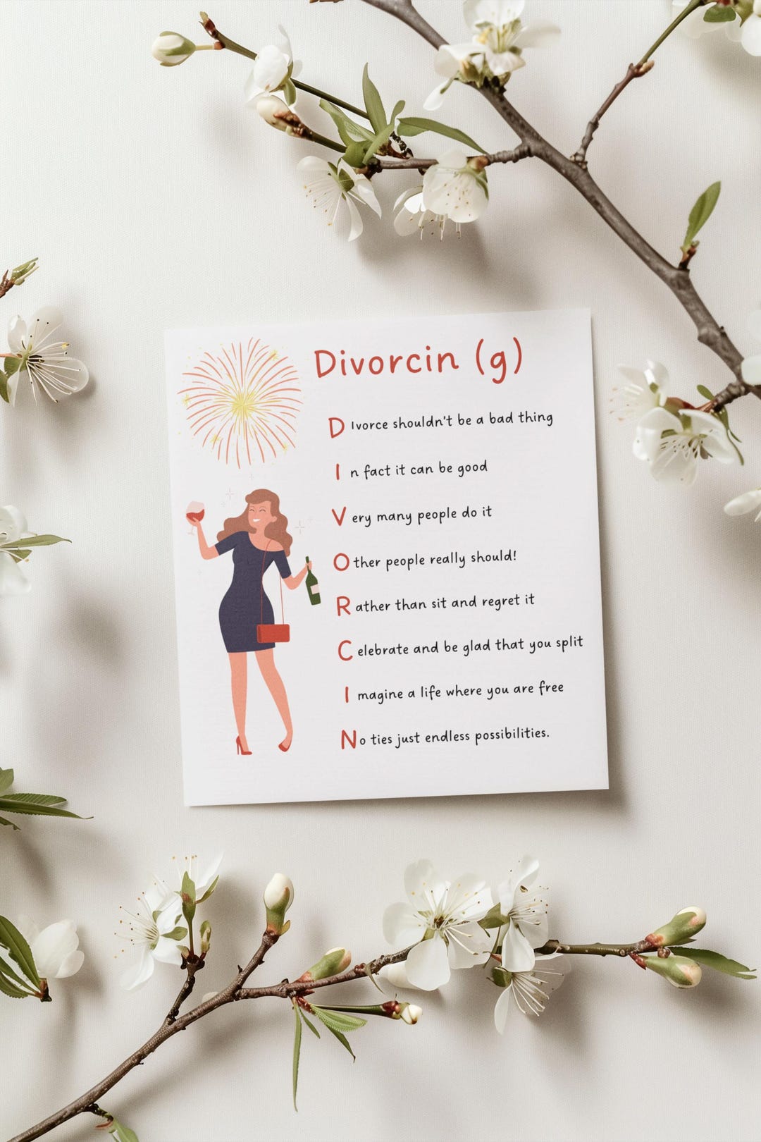 Divorce Poem - Digital Download Funny Poem. Poetry Print, Wall Art, A4 ...