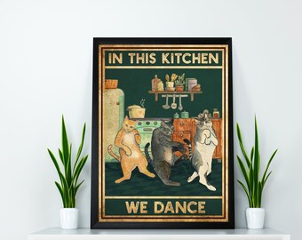 Funny Kitchen Poster - Etsy