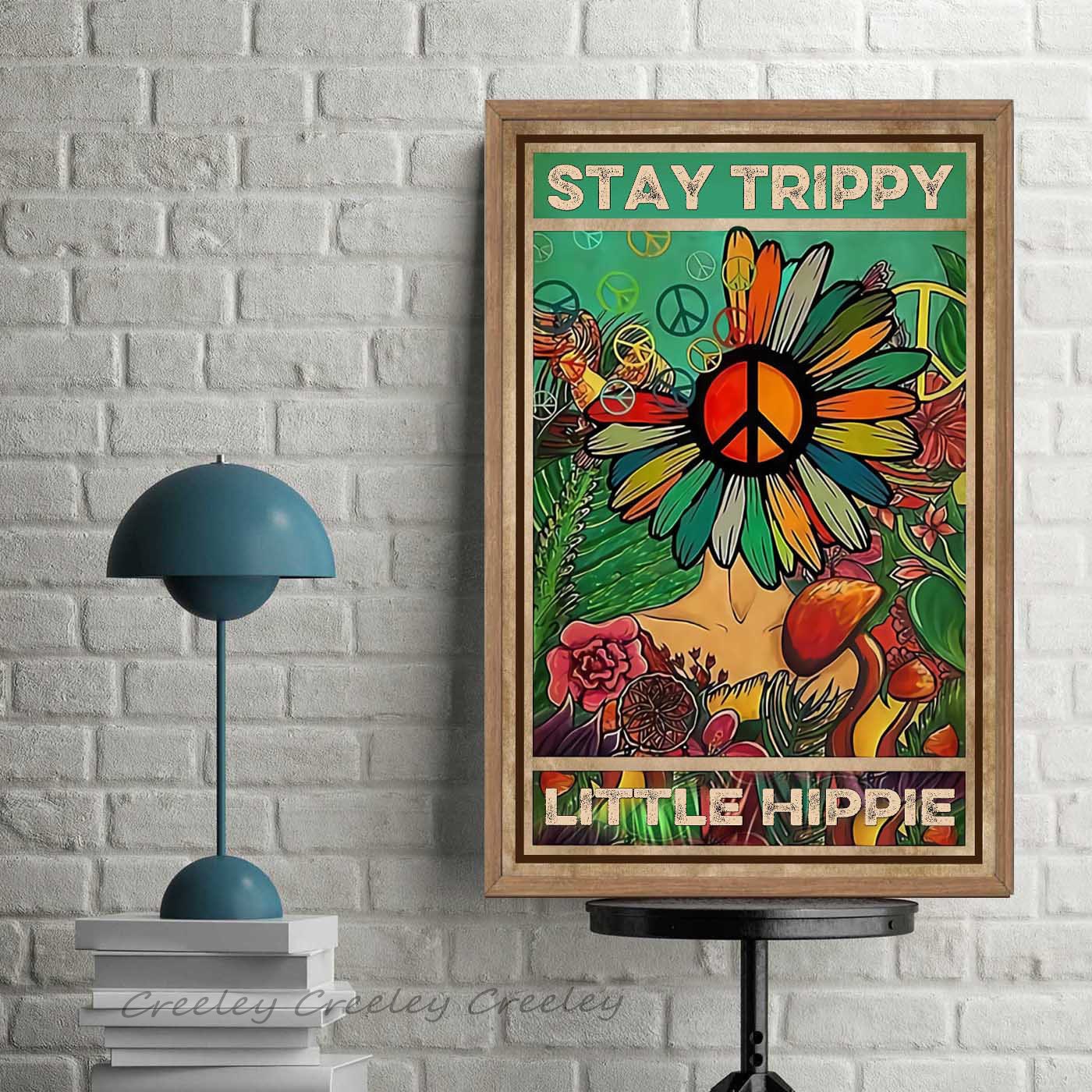 Art And Collectibles Prints Hippie Girl Vintage Ng113 15 Girl I Am Enough