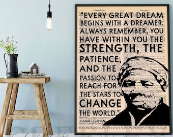 Harriet Tubman Art | Etsy
