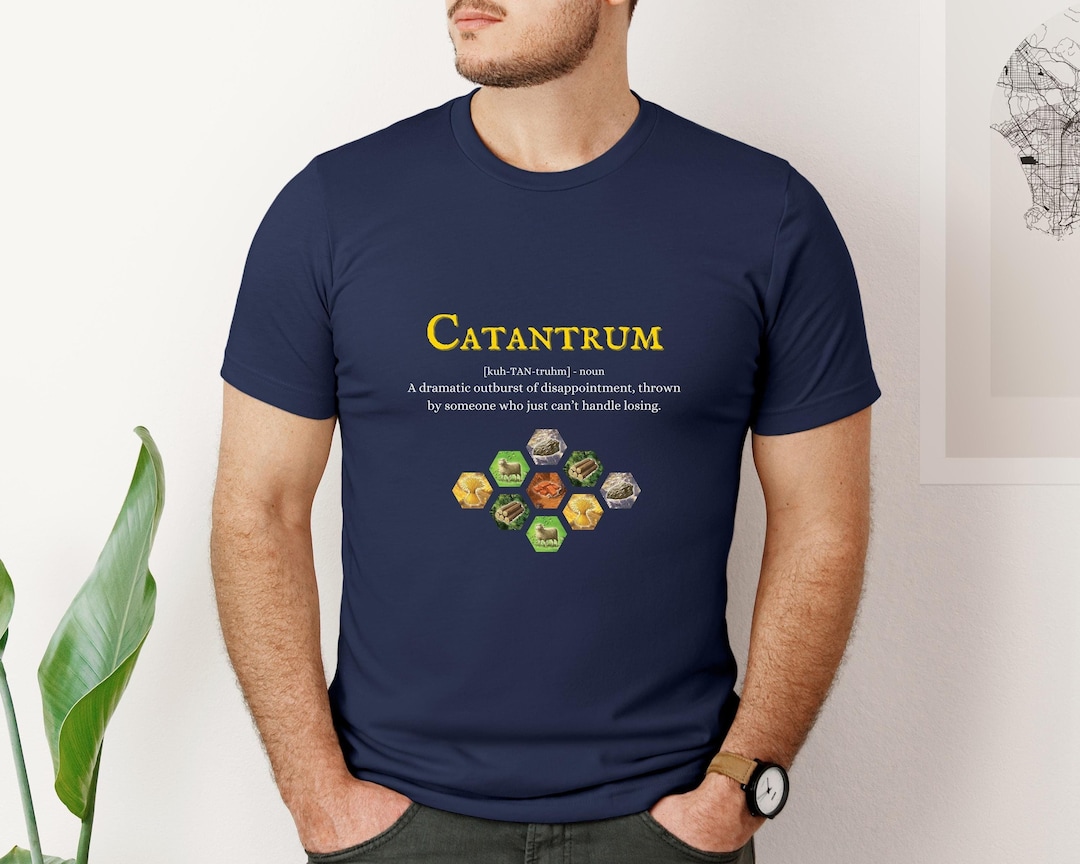 Catantrum Catan T-shirt: Funny Board Game Apparel - Etsy