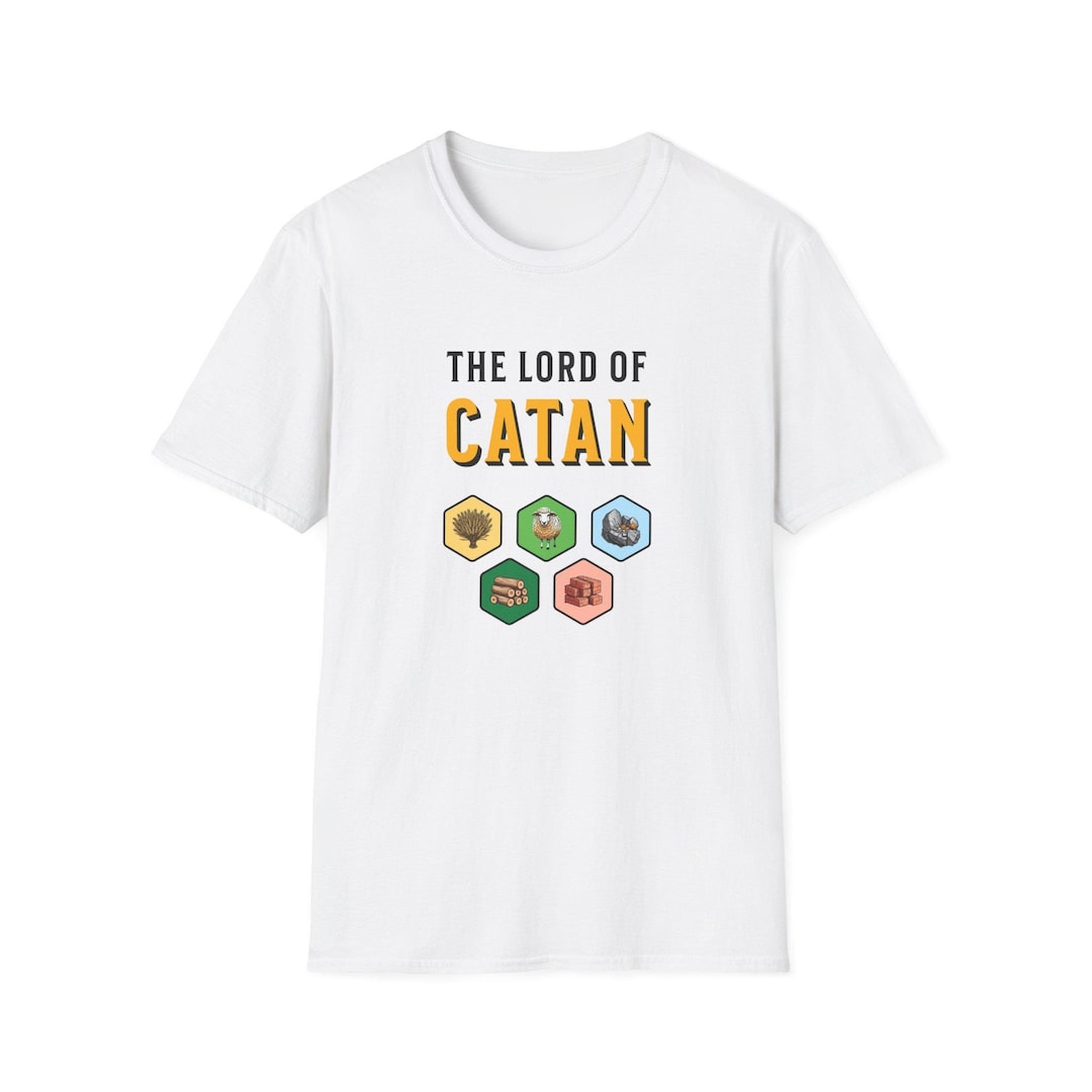 The Lord of Catan World Championship Unisex T-shirt Catan Board Game ...