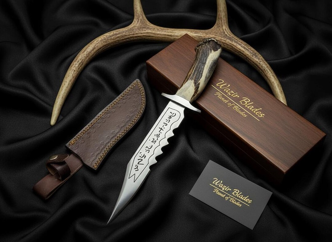 Ruby Knife Famous Supernatural || Hunting Bowie Knife || Movie Replica ...