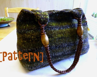 Wool felted purse | Etsy