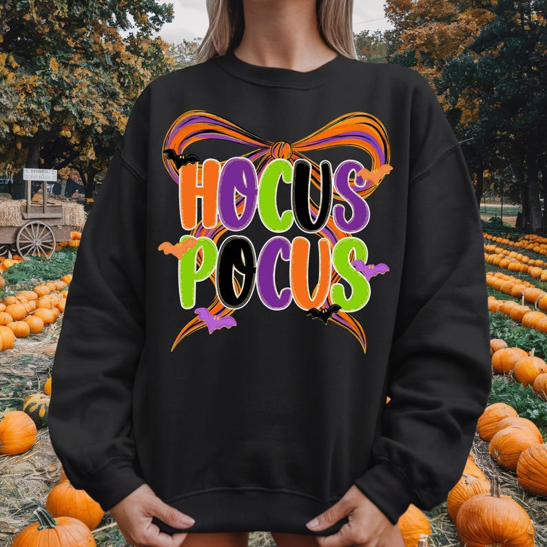 Hocus Pocus PNG, Spooky Coquette PNG, Ghost PNG, Halloween Png, Fall ...