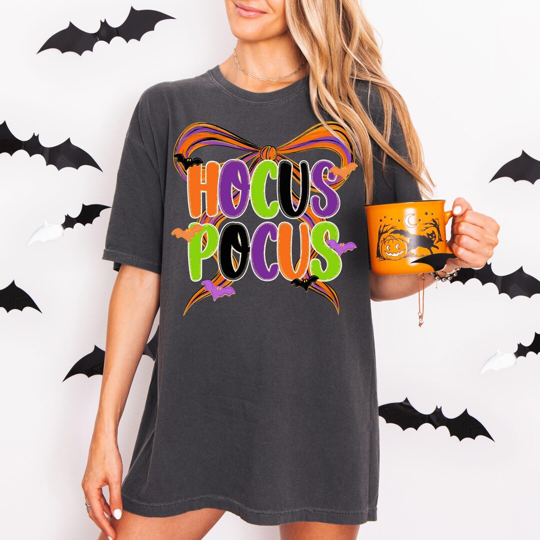 Hocus Pocus PNG, Spooky Coquette PNG, Ghost PNG, Halloween Png, Fall ...