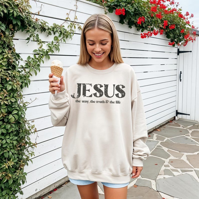 Jesus PNG, the Way the Truth the Life Distressed Sublimation ...