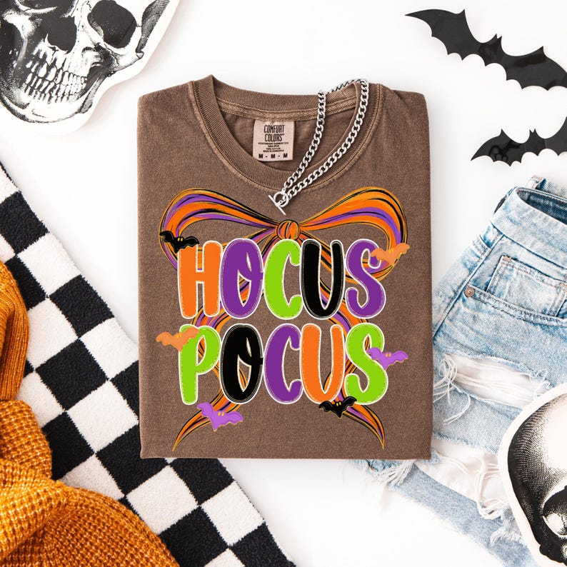 Hocus Pocus PNG, Spooky Coquette PNG, Ghost PNG, Halloween Png, Fall ...