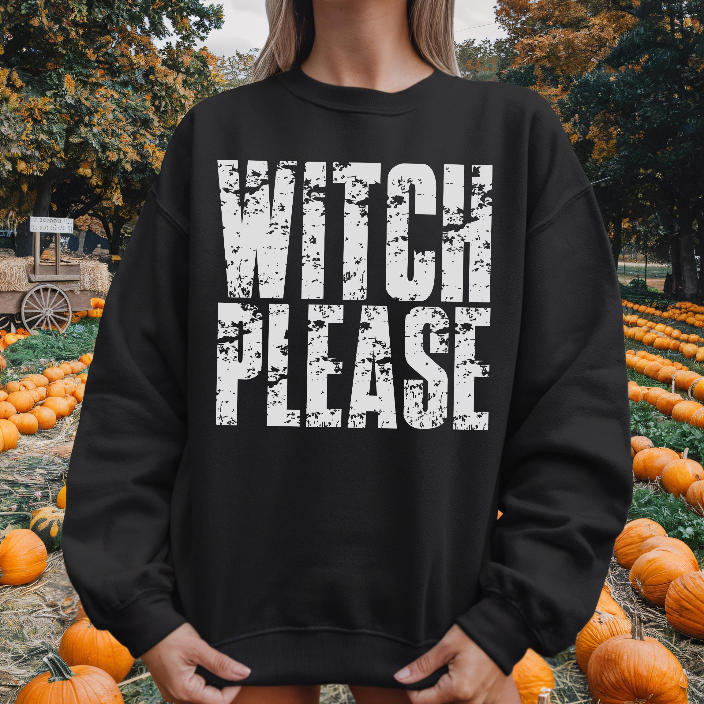 Halloween PNG Bundle, Retro Distressed Funny Witch Shirt Designs, Witch ...