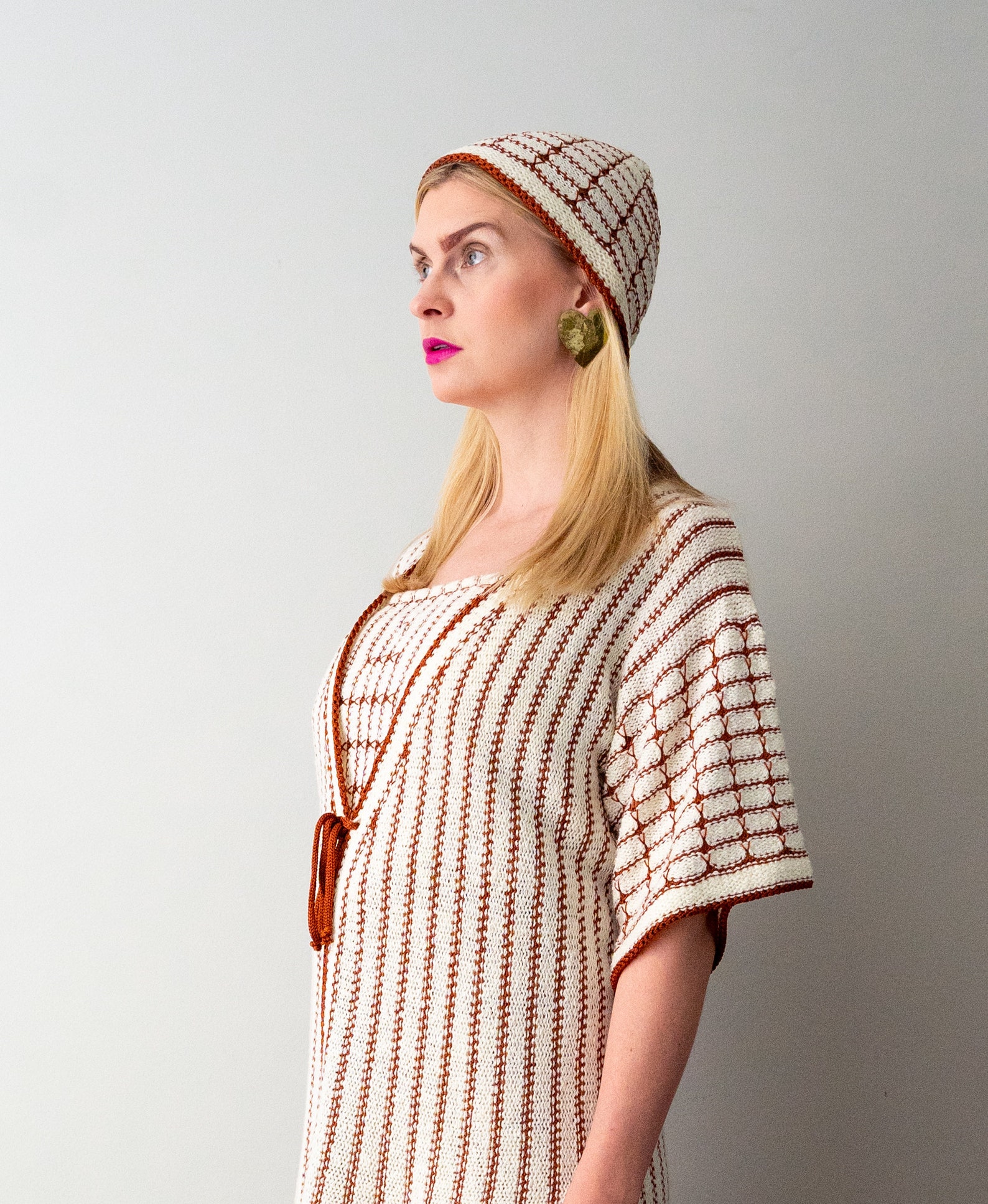 Vintage 1970's Knitwear Set. 70s Mary Farrin Knit Skirt - Etsy