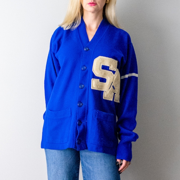 Letterman Sweater - Etsy