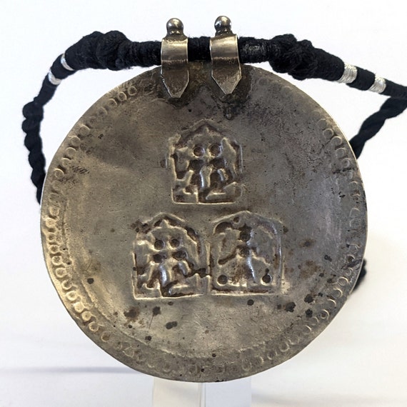 Antique Indian Amulet, Duo Goddess Devi, Hoi Mata, LA… - Gem
