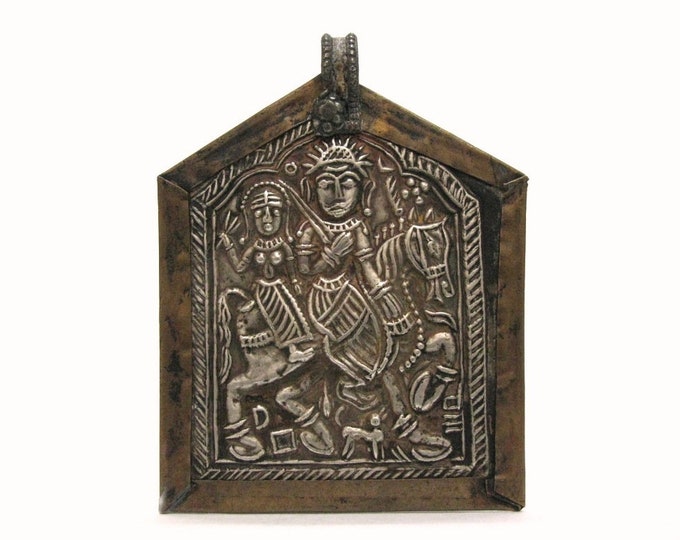 Antique Indian Amulet, Kandaras and Malsara, Patri Amulet, Old Indian ...