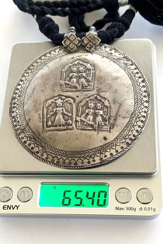 Antique Indian Amulet, Duo Goddess Devi, Hoi Mata, LA… - Gem