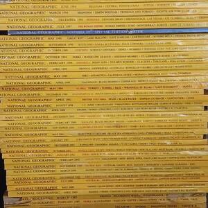3 National Geographic Magazines Lot Random Pick 1990s No Duplicates - Etsy