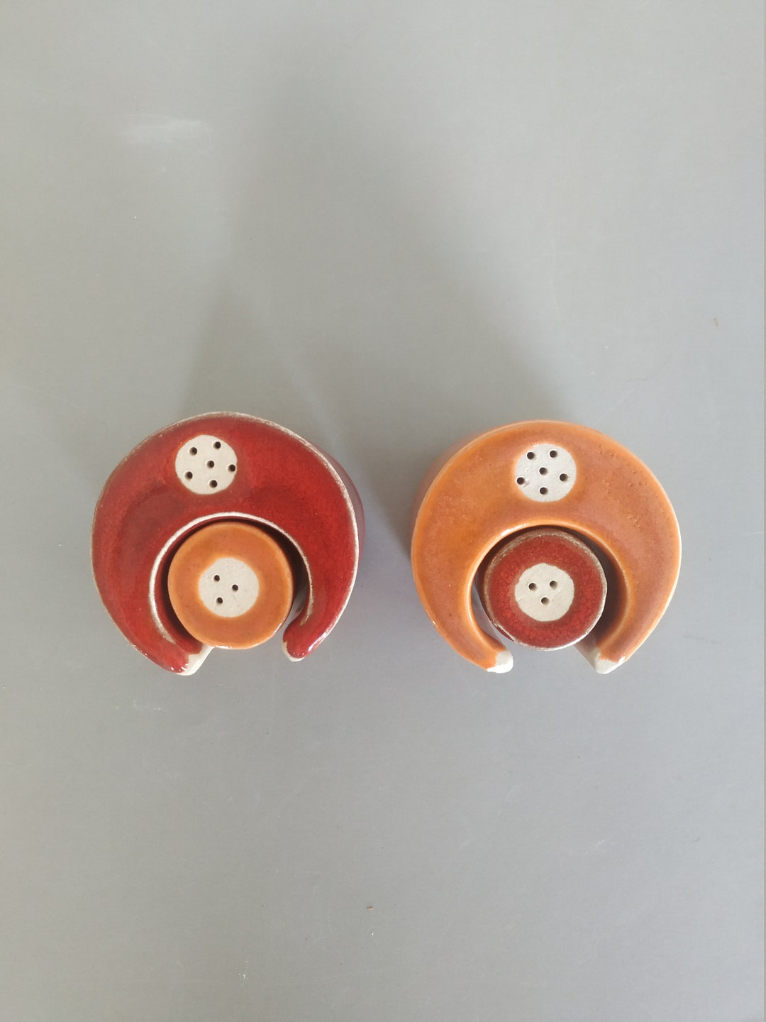 Salt and Pepper Shakers Ceramic Salt & Pepper Shakers - Etsy