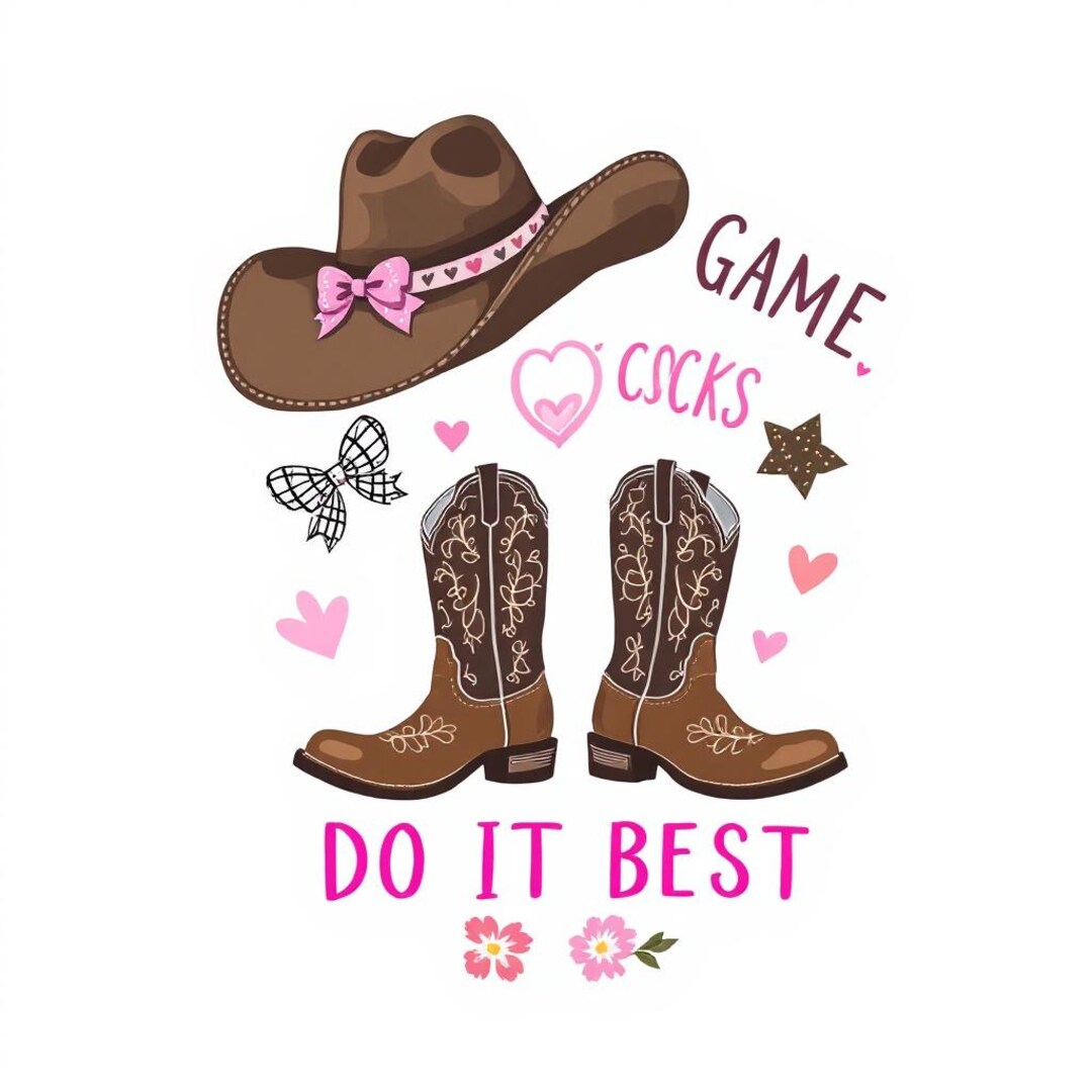 Pink Gamecocks Do It Best Poster - Etsy
