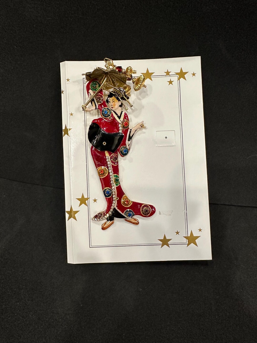 Rare Lunch at the Ritz Takara Pin / Brooch Asian Carte Du Jour ...