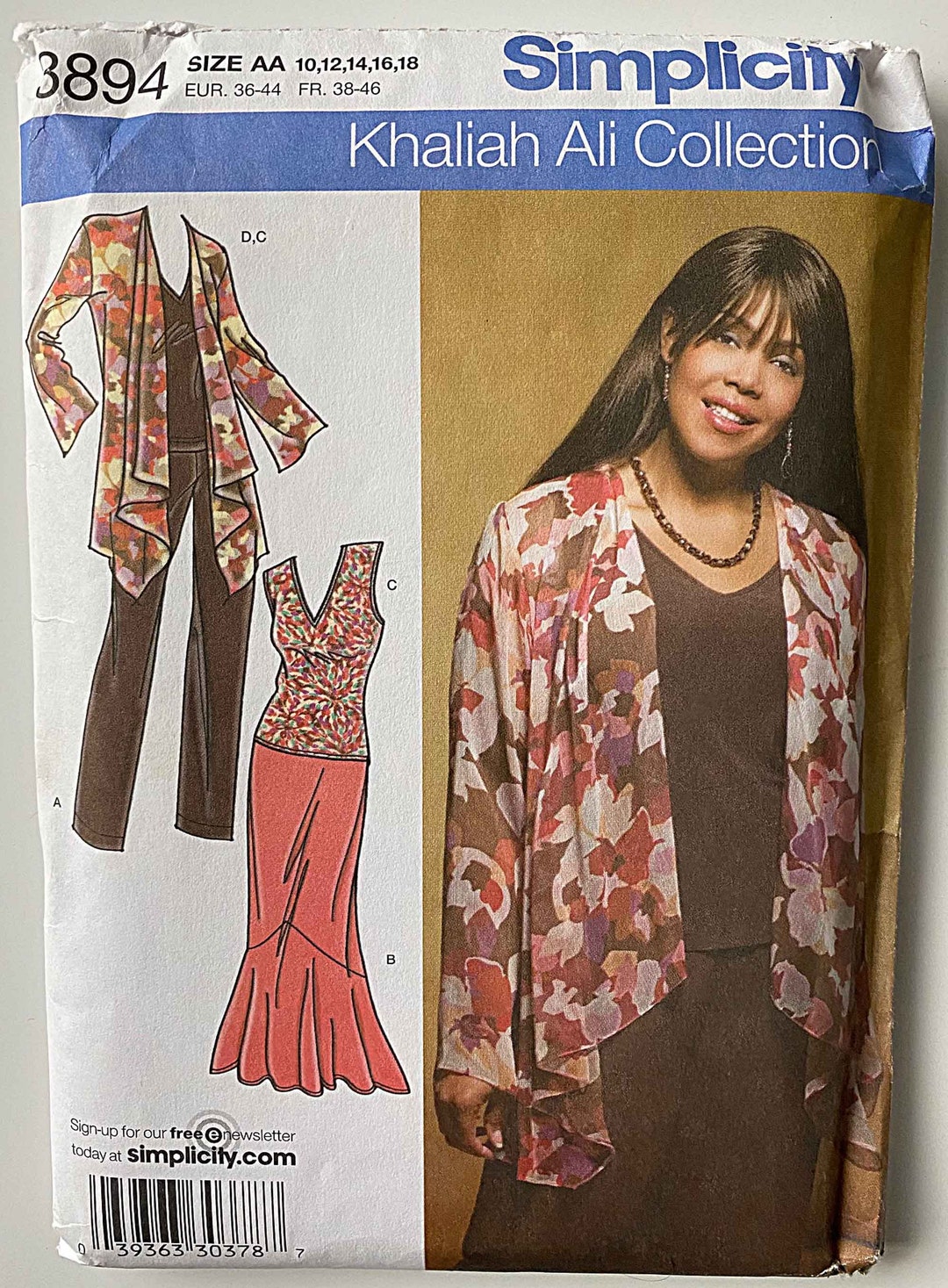 Khaliah Ali Collection Misses' Jacket, Knit Top, Pants & Skirt ...