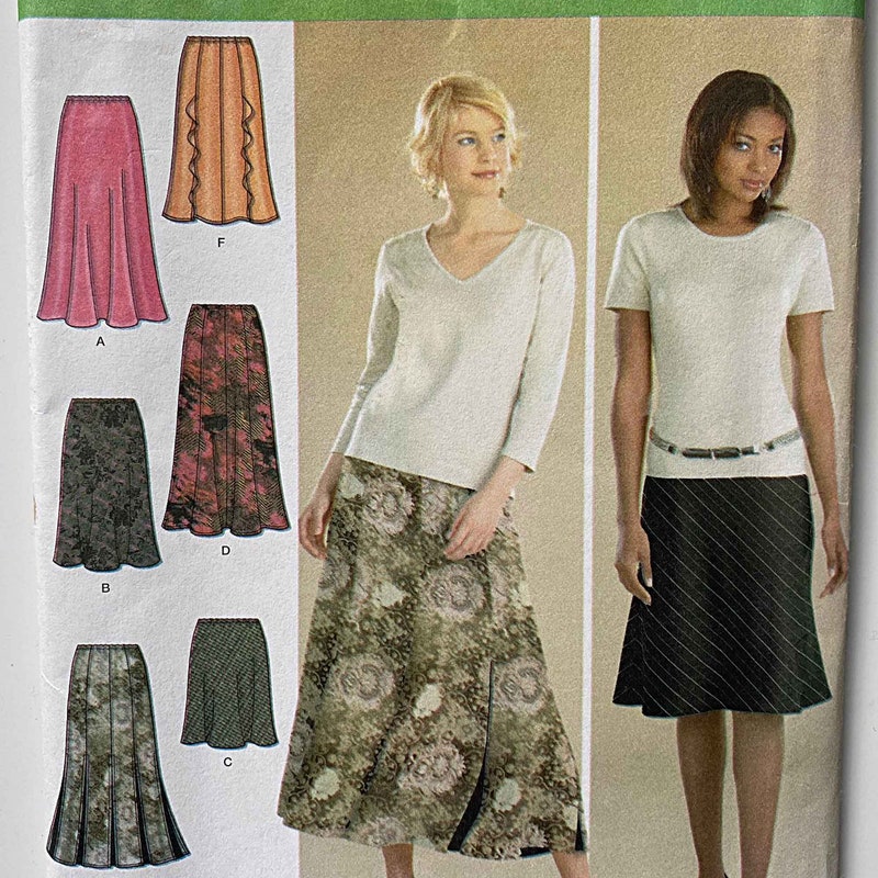 8 Gore Skirt Pattern - Etsy