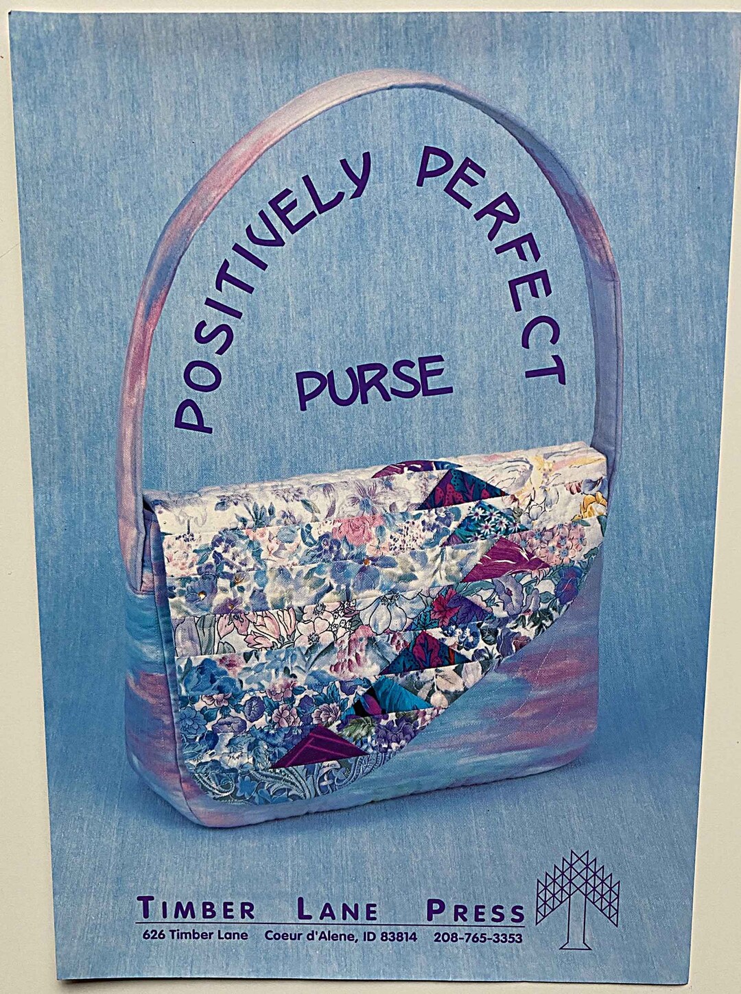 Vintage Positively Perfect Purse Sewing Pattern 503 UNCUT Timber Lane ...