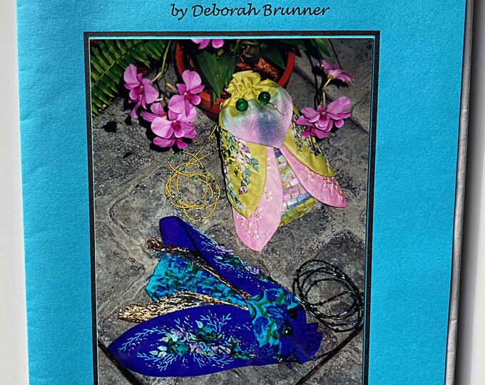 RARE Fantasy Entomon Palmetto & Damsel Fly Evening Purse Sewing Pattern ...